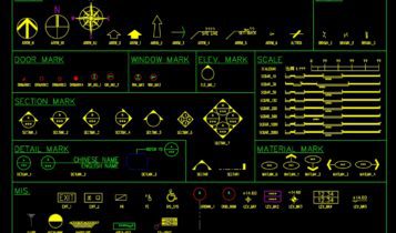 28.Exit Sign Cad Blocks Free Download