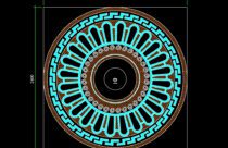 255 Autocad Colors blocks in AutoCAD free download