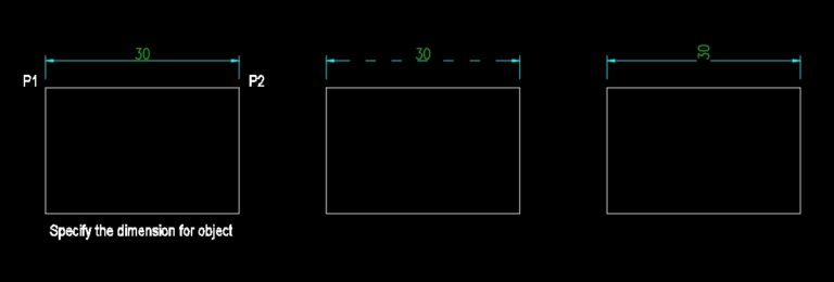 Dimension Edit command in Autocad and the usage in details | Free Cad ...