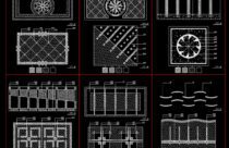 26.Steel Factory Site Roof Plan CAD