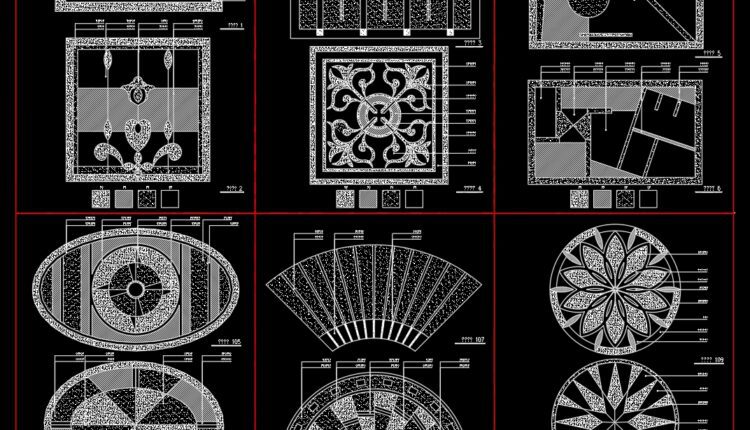 112. Paving Design CAD Blocks - Free Cad Blocks, download DWG models ...