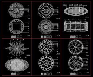 115. Paving Design CAD Blocks