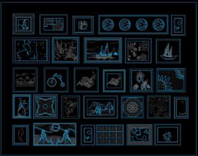 14.Painting free CAD drawings