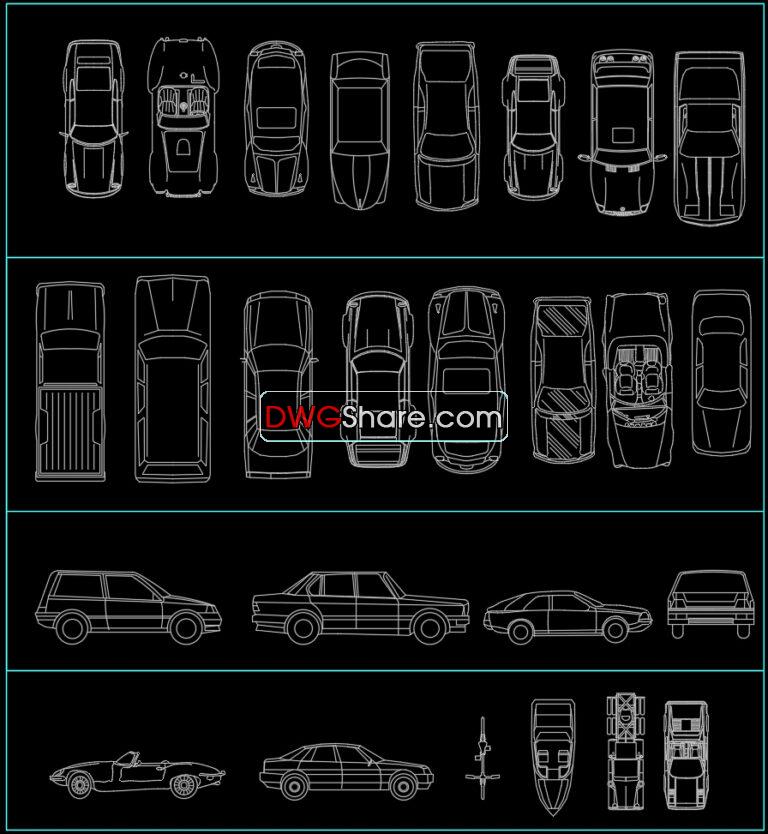 14.Transport AutoCAD blocks free download