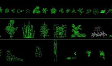 549. Free Detailed CAD Drawing - Steel and Glass Canopy Structure