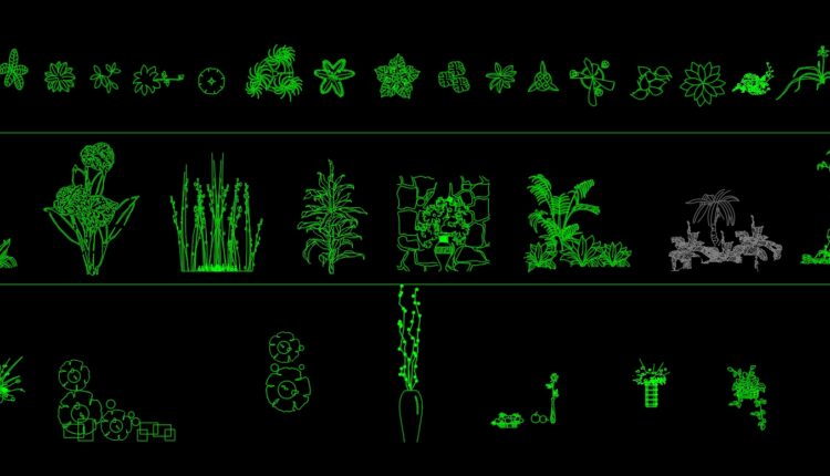 15.Garden tree AutoCAD blocks free download - Free Cad Blocks, download ...