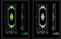 543. Free CAD Frameless Glass Railing Detail DWG