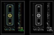 124.Indian Pattern Cad Blocks Free Download