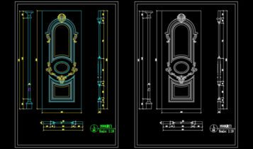 Security Check Point 3D Model AutoCAD File DWG
