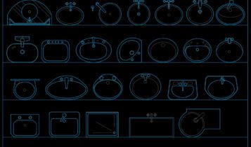 Wash basin Archives - Free Cad Blocks, download DWG models for ...
