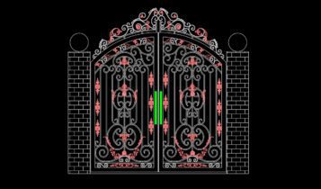 190. Free Download of Decorative Pattern Design CAD Blocks