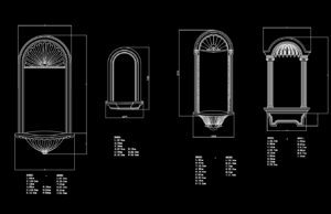 65.Neoclassical Style Decor CAD Design Elements