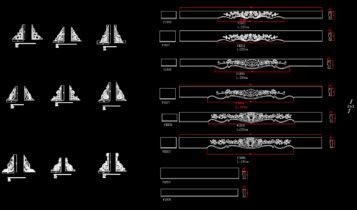171. Modern Coffee Table CAD Drawing with Organic Contemporary Design