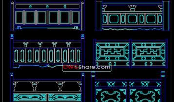 handrail Archives - Free Cad Blocks, download DWG models for architects ...