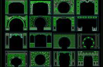 107.Mirrors CAD Blocks