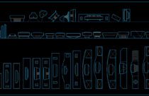 191. Free Download of Decorative Pattern Design CAD Blocks