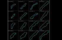 78.Flag Pole Elevation and Sections Details Autocad file