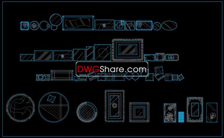 79.Carpet Cad Blocks free download