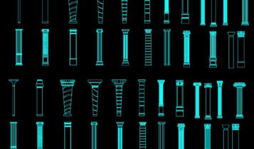 319. Door handle CAD Blocks Free Download