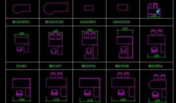 22.A set of trees and shrubs color top view AutoCAD blocks