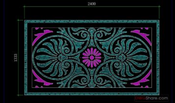 882. Wooden Door and Aluminum Window CAD Details