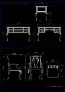 14.Classic Furniture CAD Blocks free download | Free Cad Blocks ...