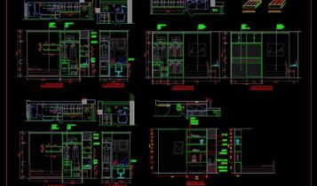 108.Furniture for beauty salon Cad Blocks Free Download