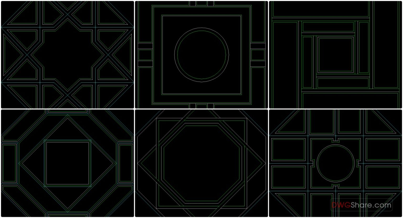 22.Free Autocad Ceiling Details