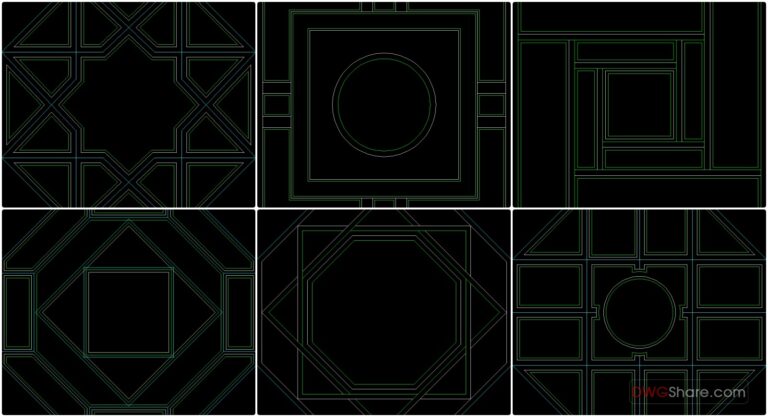 22.Free Autocad Ceiling Details