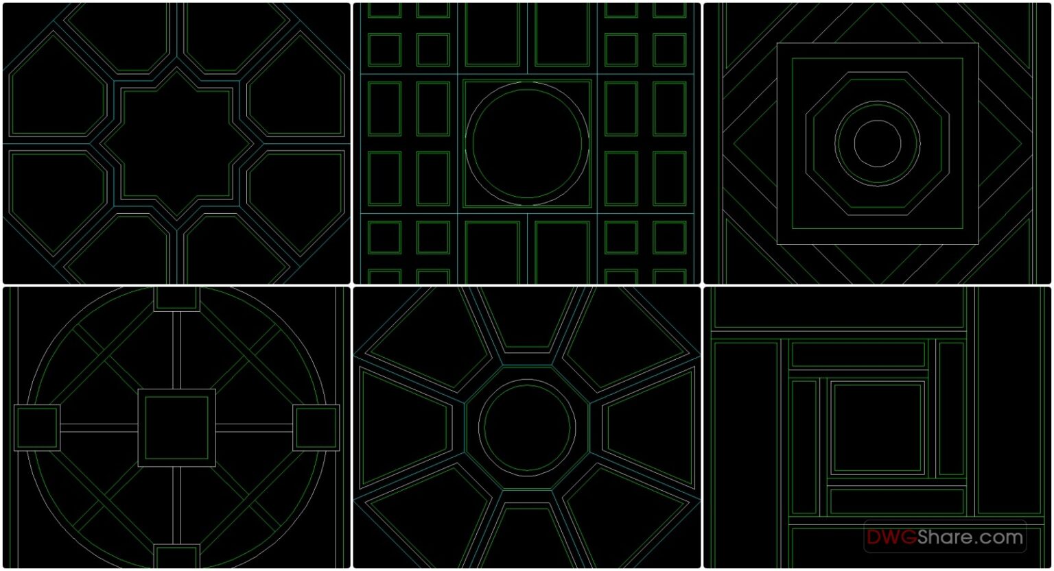 22.Free Autocad Ceiling Details