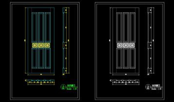 87.Podium framing elevation free drawing