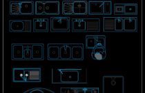 108. Gas-Cooktop CAD blocks free download