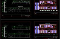 97. CAD drawings of various gypsum ceiling cross-sections and recessed ...