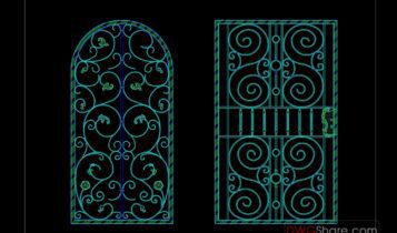 124.Indian Pattern Cad Blocks Free Download