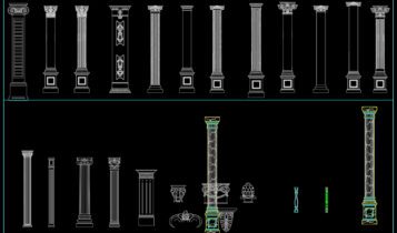 Free download Villa Plans Elevations and Sections DWG | Free Cad Blocks ...
