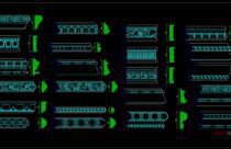 92.Ceramic Tiling CAD Drawings