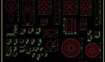 10.Fan coil unit AutoCAD blocks free download