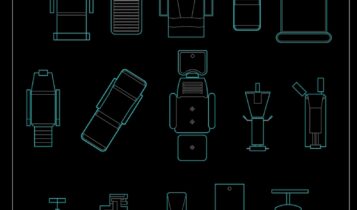 10.Fan coil unit AutoCAD blocks free download