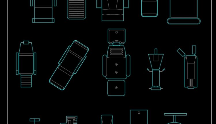 89.Gym equipment Cad Blocks free download - Free Cad Blocks, download ...