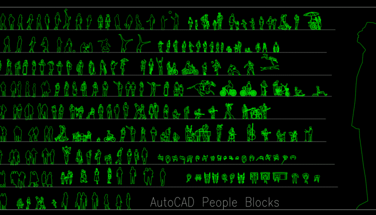 10.People dwg CAD blocks free download - Free Cad Blocks, download DWG ...