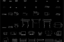 Laboratory Building Block Design Plan AutoCAD File DWG