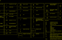 266. Download CAD blocks of various types of coffee tables