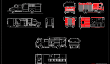 11.Transport AutoCAD blocks free download