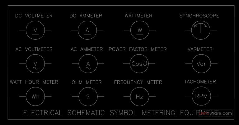 17.Electrical Symbols AutoCAD Blocks