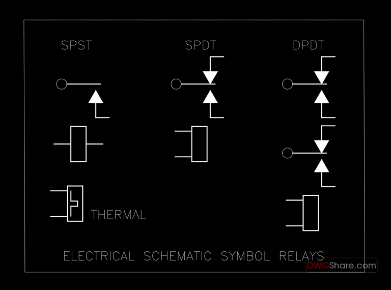 17.Electrical Symbols AutoCAD Blocks