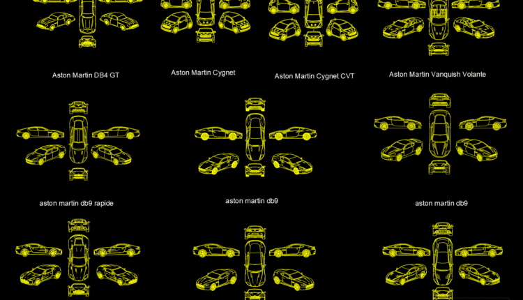 Free Drawing in Autocad: Transport CAD Blocks for format DWG