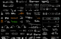 81.Roller Machine AutoCAD blocks free download