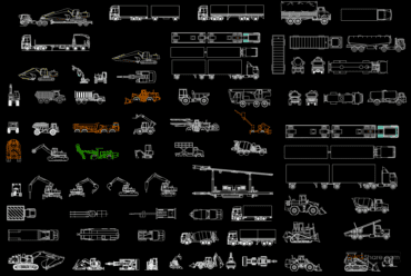 19.Heavy Equipment AutoCAD blocks free download