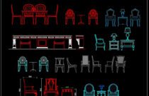 2.Office furniture front view AutoCAD blocks free download | Free ...