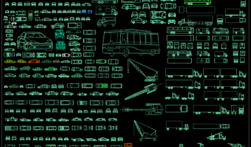 18.Security Camera AutoCAD Blocks